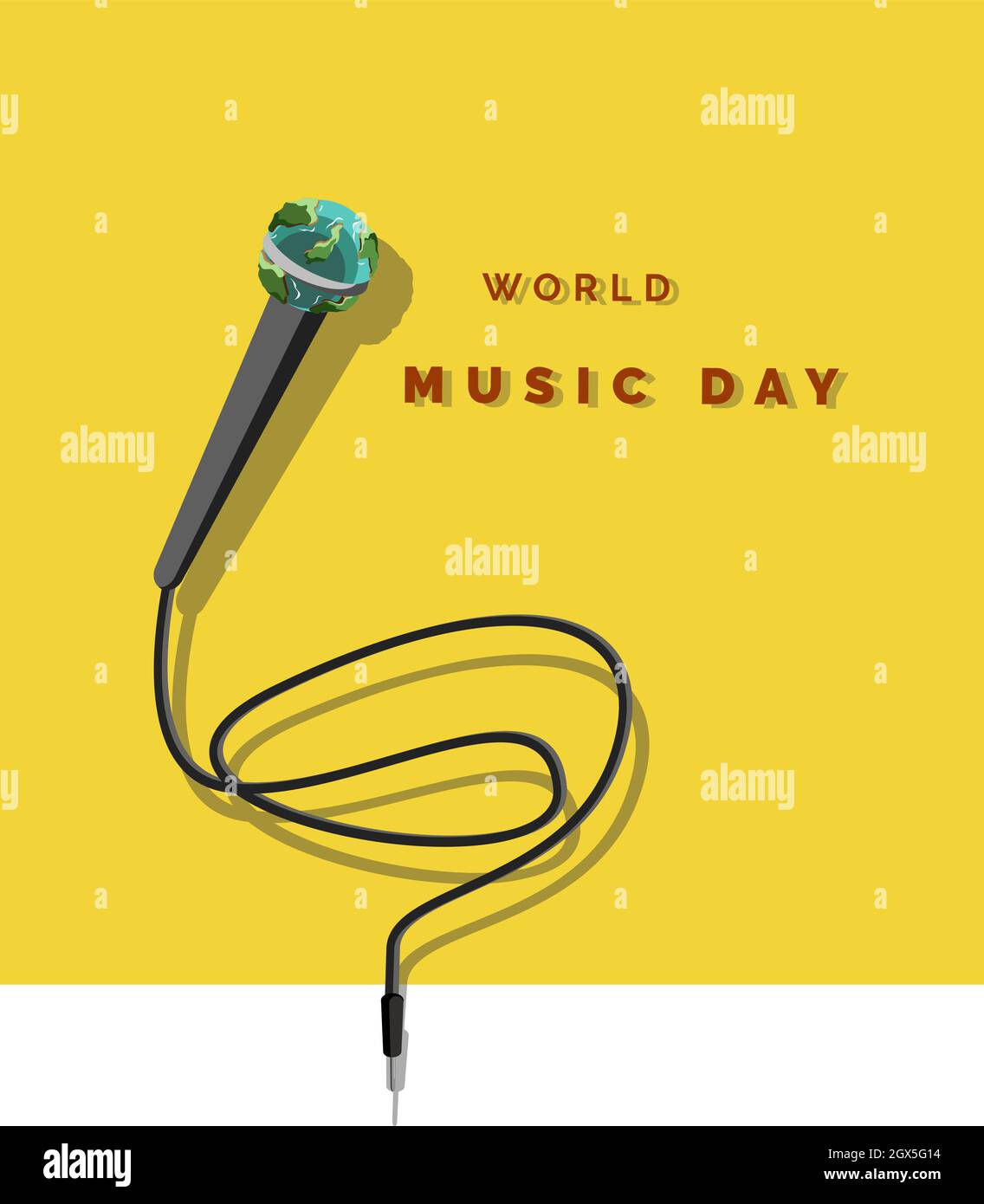 World Music Day, Image Design For Theme Music Stock Vector Image & Art ...