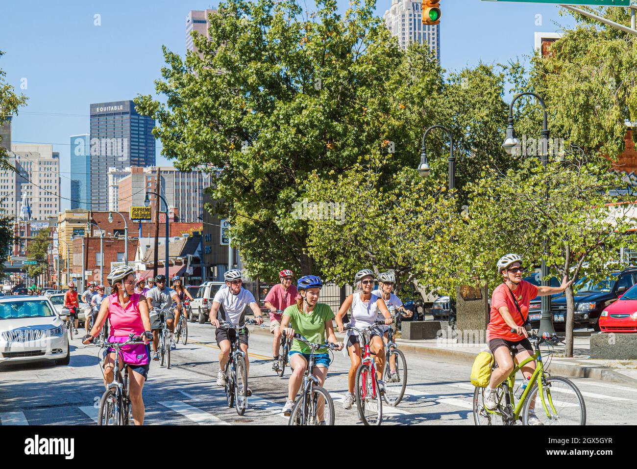 Atlanta biking hi-res stock photography and images - Alamy