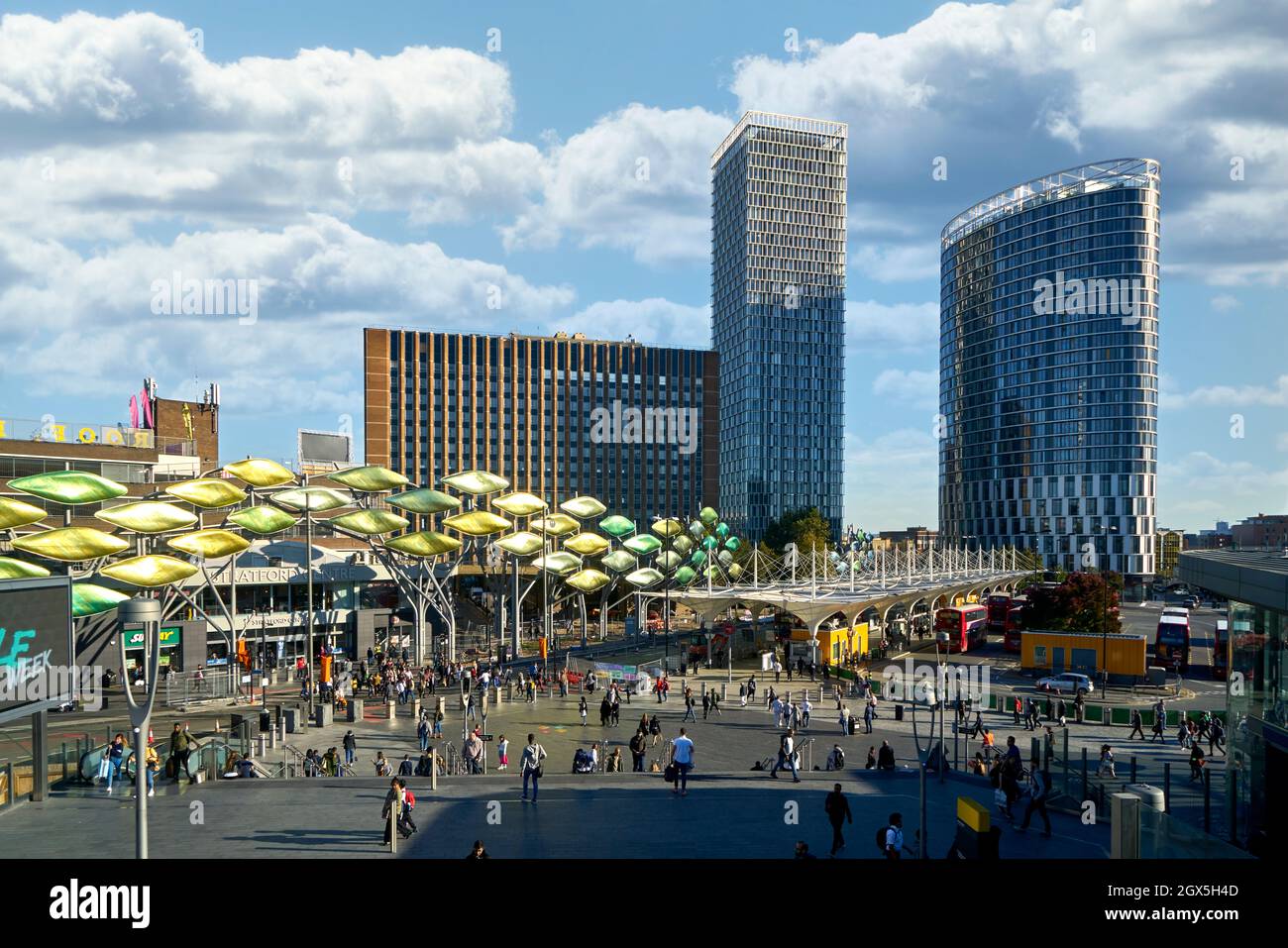 Stratford Centre is a shopping mall and indoor market in Stratford town ...