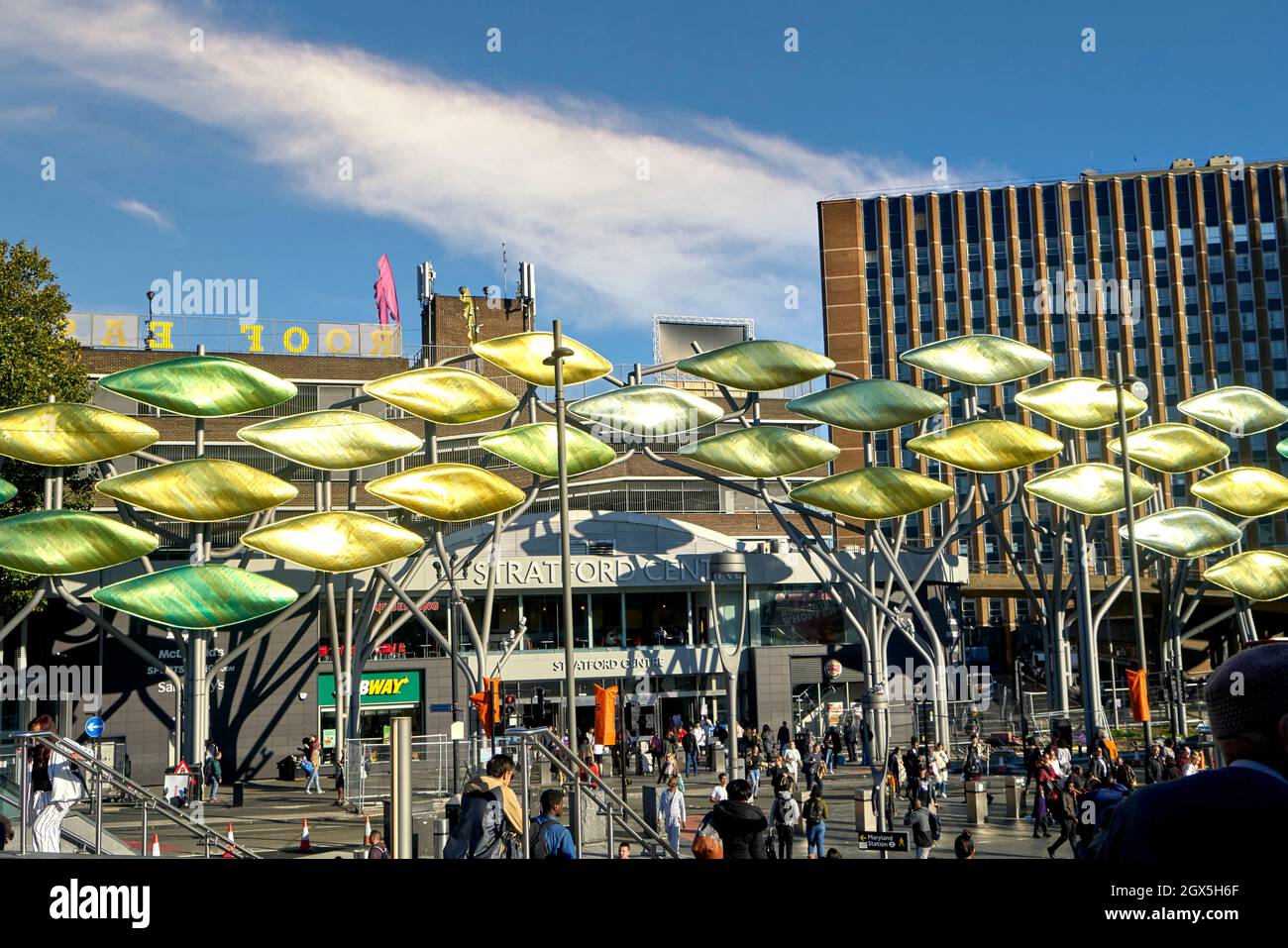 Stratford Centre is a shopping mall and indoor market in Stratford town ...