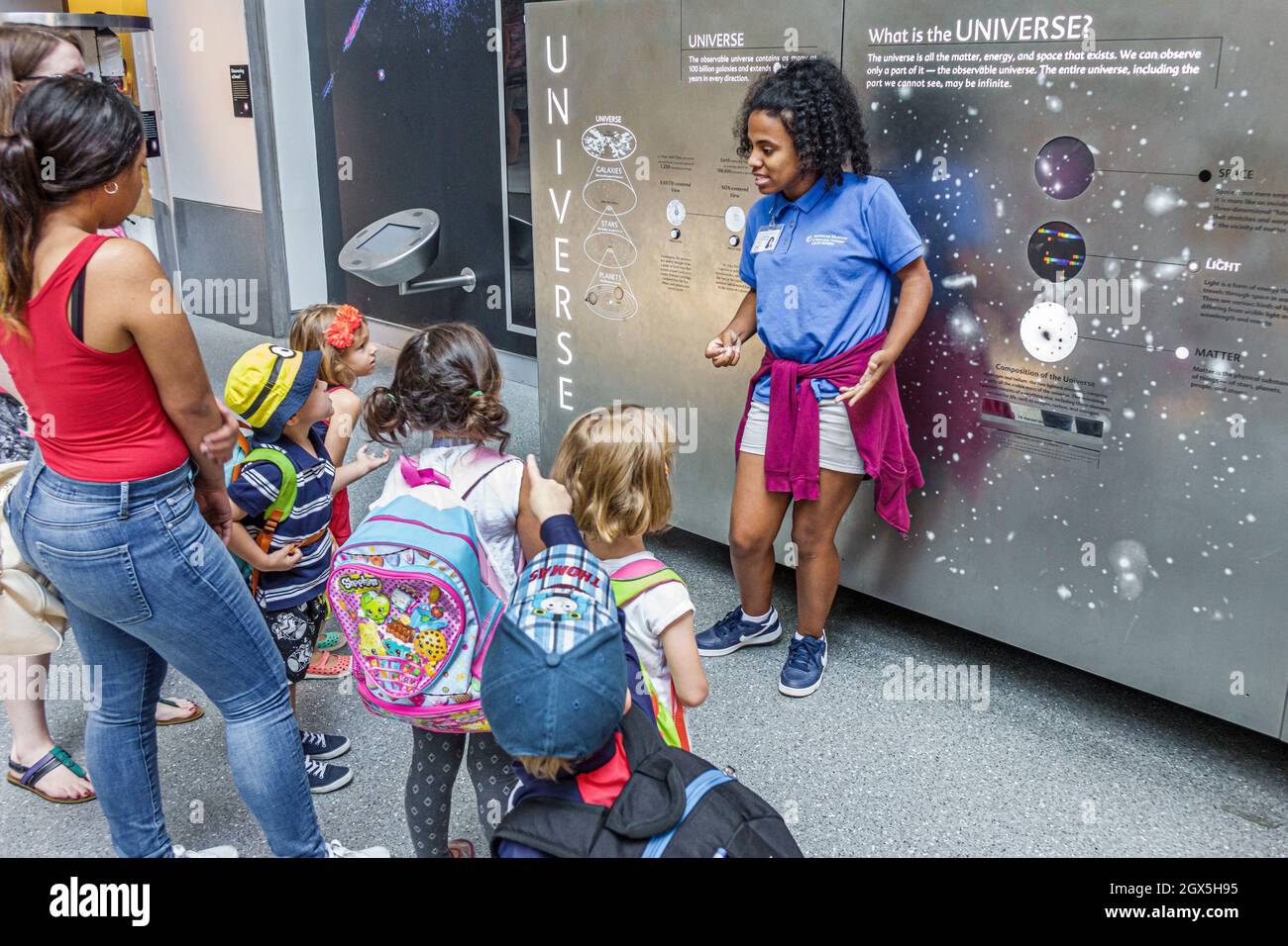 Hayden sphere planetarium cosmic pathway exhibit hi-res stock ...