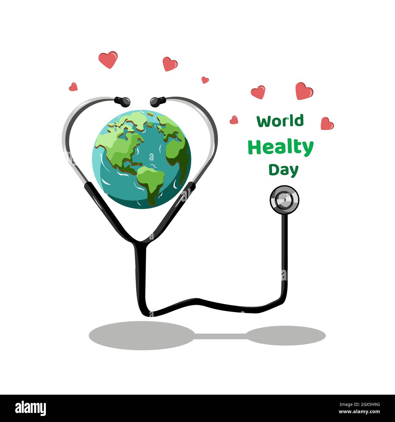 Healthy day Stock Vector Images - Alamy