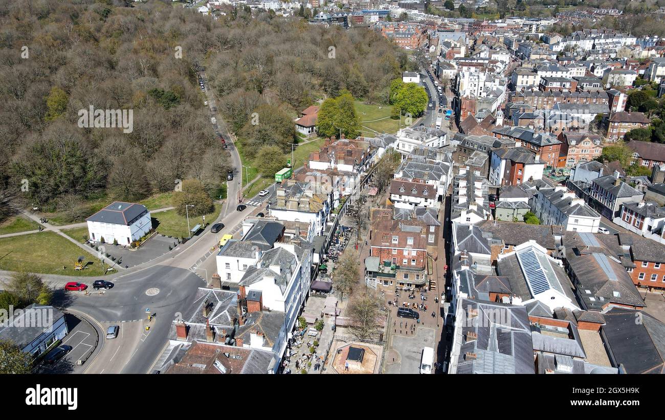 Kent uk aerial hi-res stock photography and images - Alamy