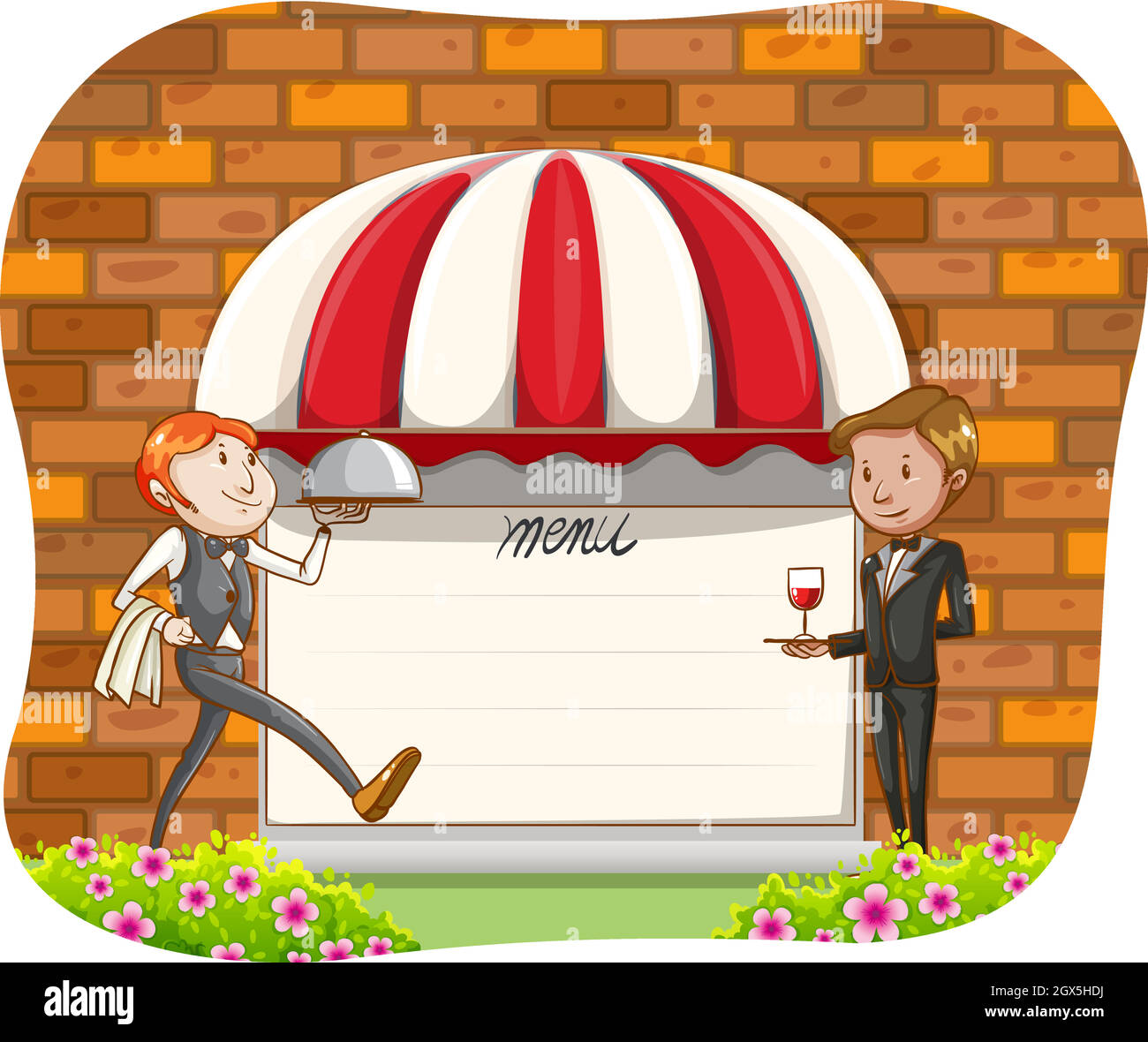 Menu picture Cut Out Stock Images & Pictures - Alamy