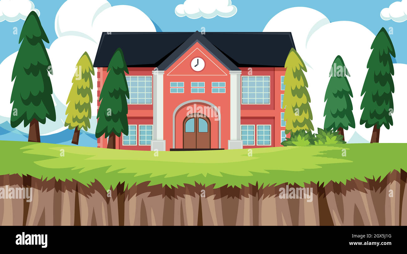Natural environment scenes landscape Stock Vector Image & Art - Alamy