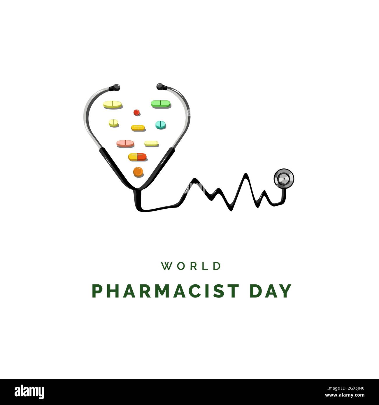 World Pharmacist Day Vector Illustration Stock Vector Image & Art - Alamy