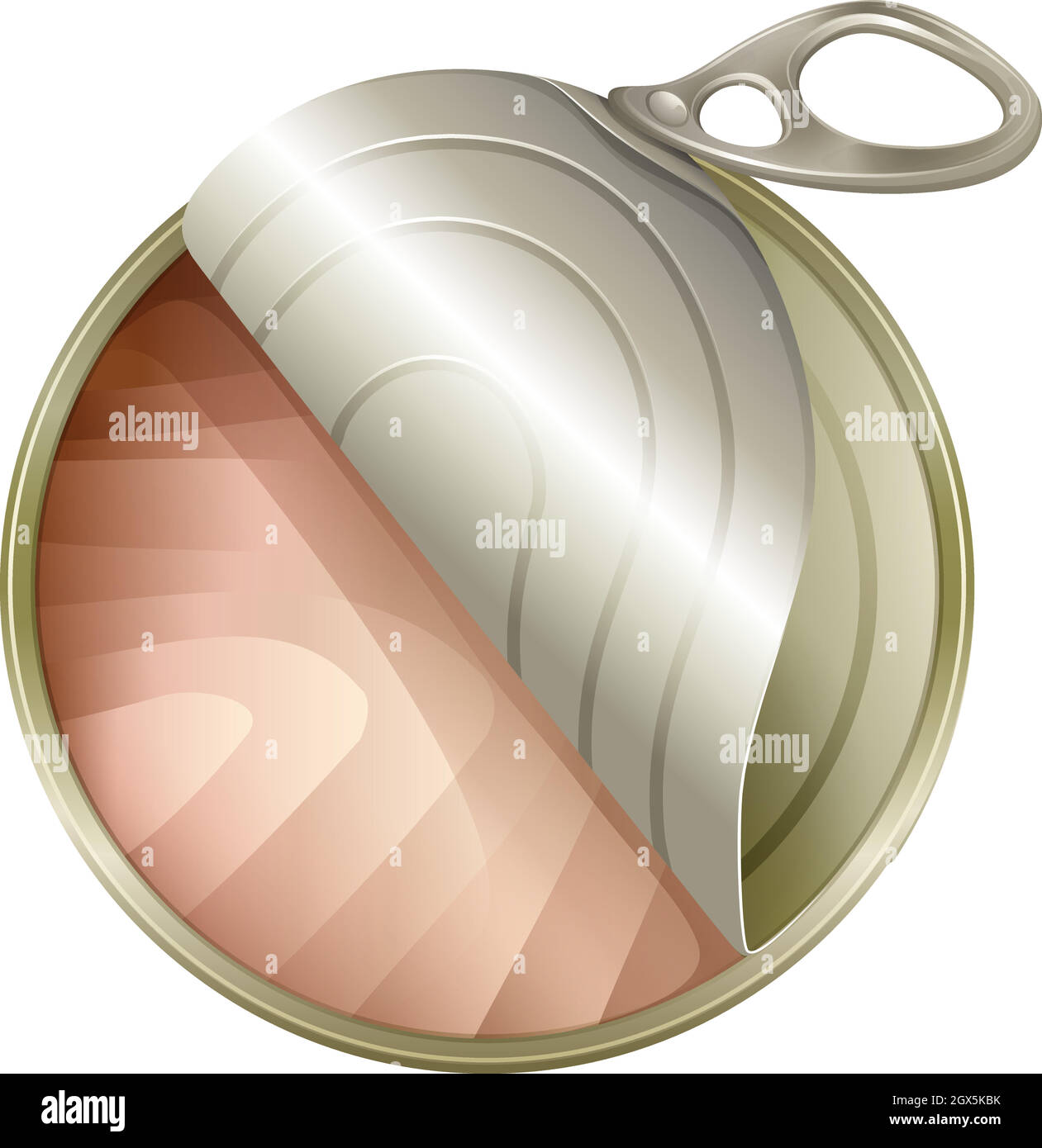 Top view open container Stock Vector Images - Alamy