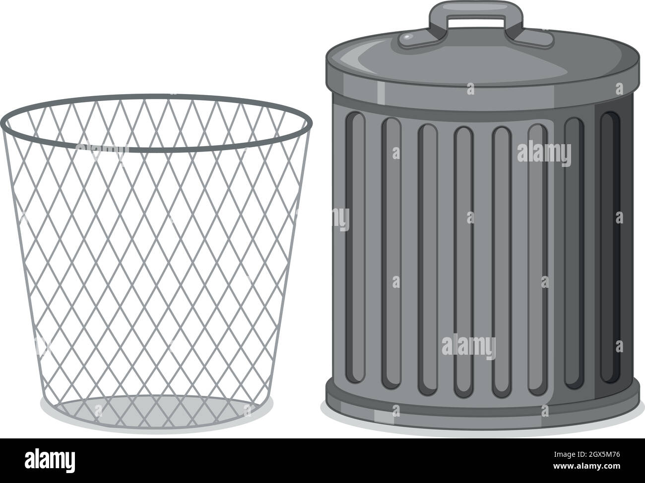 Set of metal plastic container Stock Vector Image & Art - Alamy
