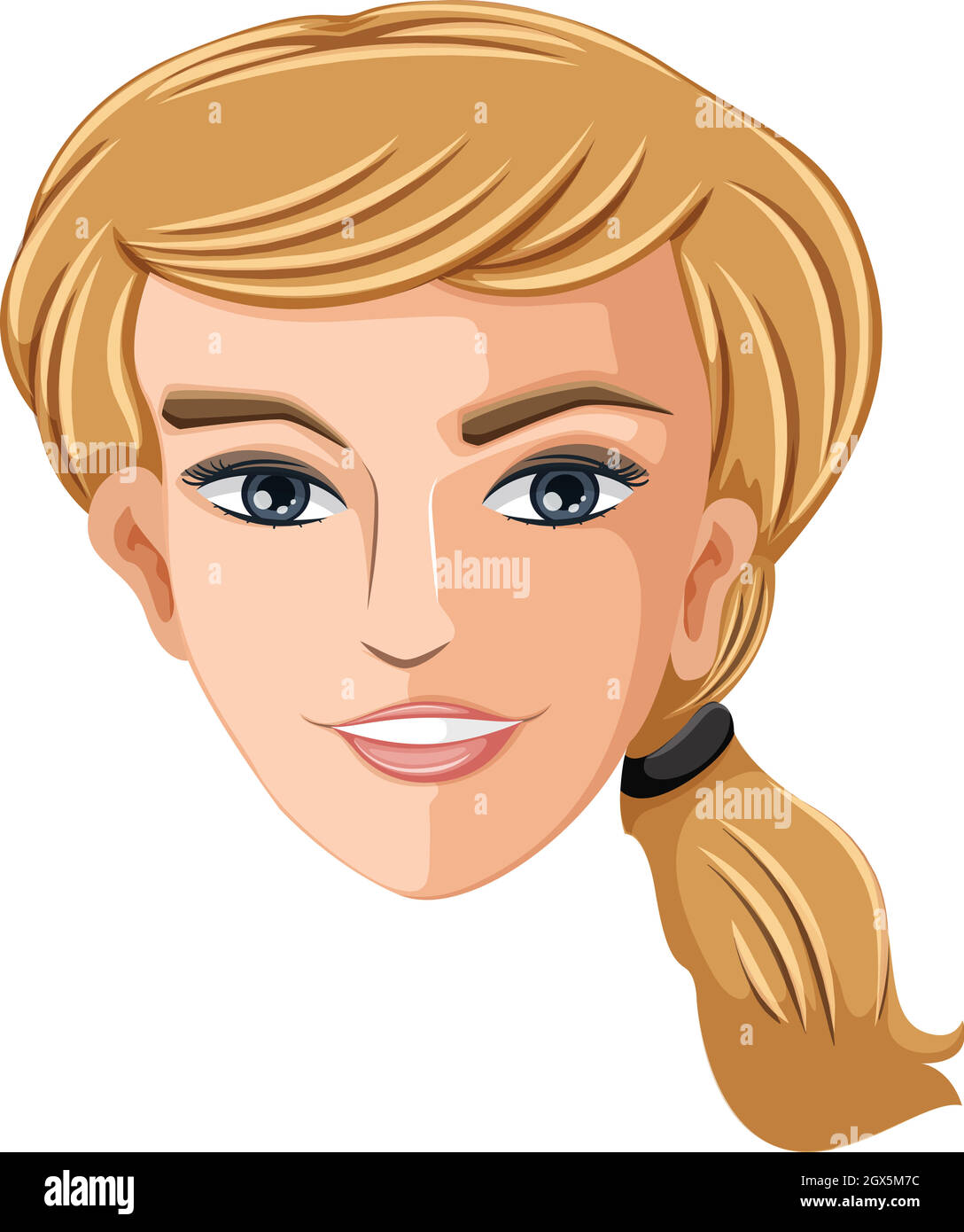 Blonde mom Stock Vector Images - Alamy