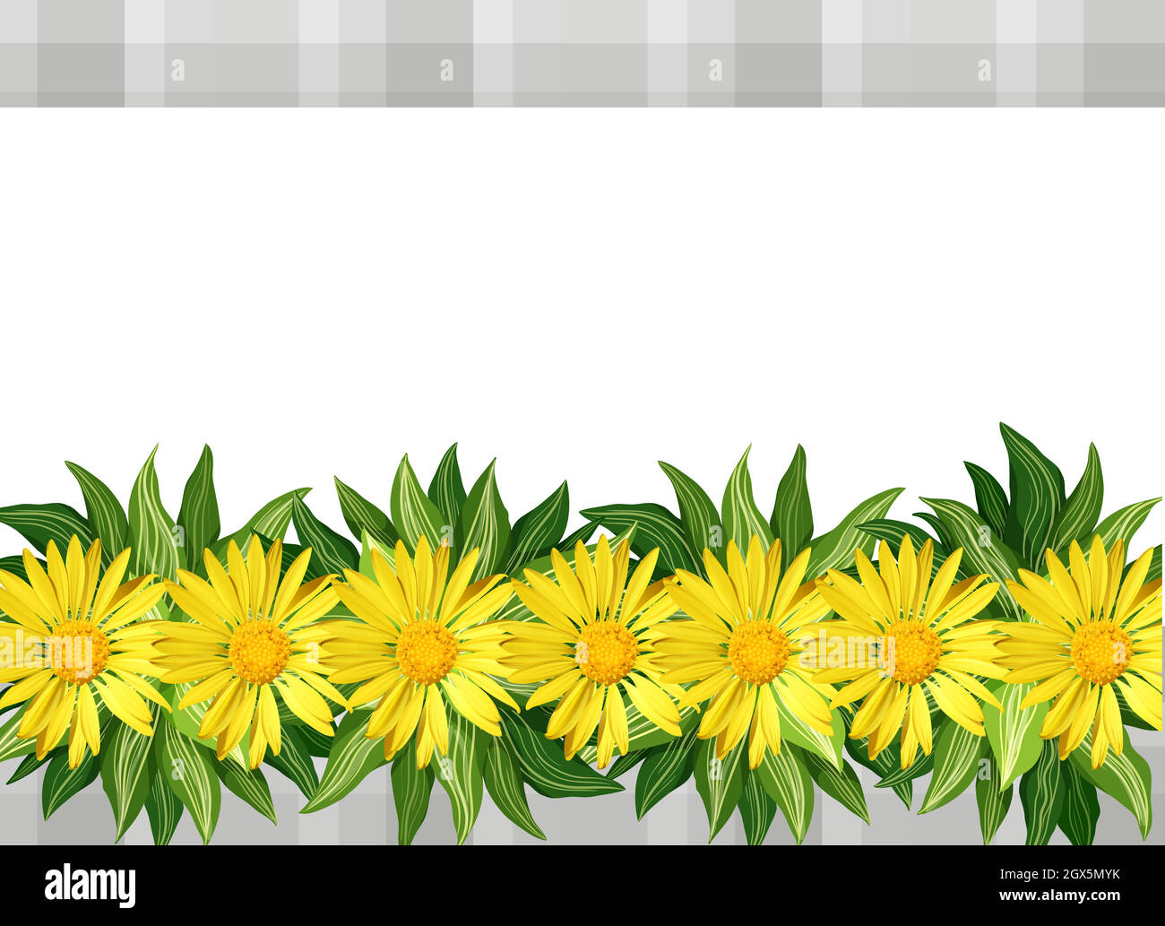 Cartoon sunflowers hi-res stock photography and images - Alamy