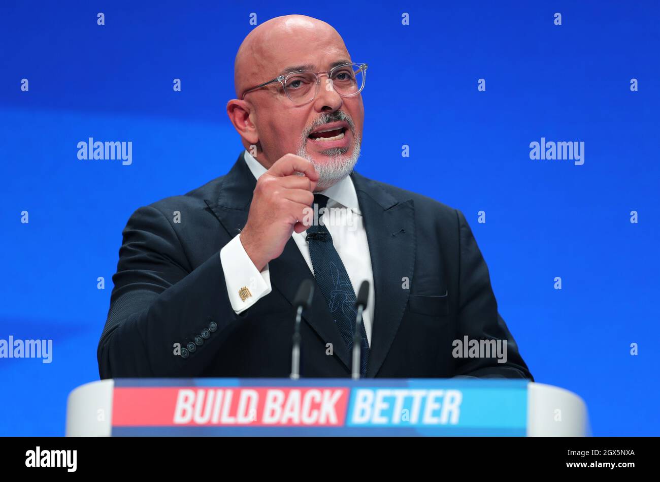 Nadhim zahawi portrait hi-res stock photography and images - Alamy