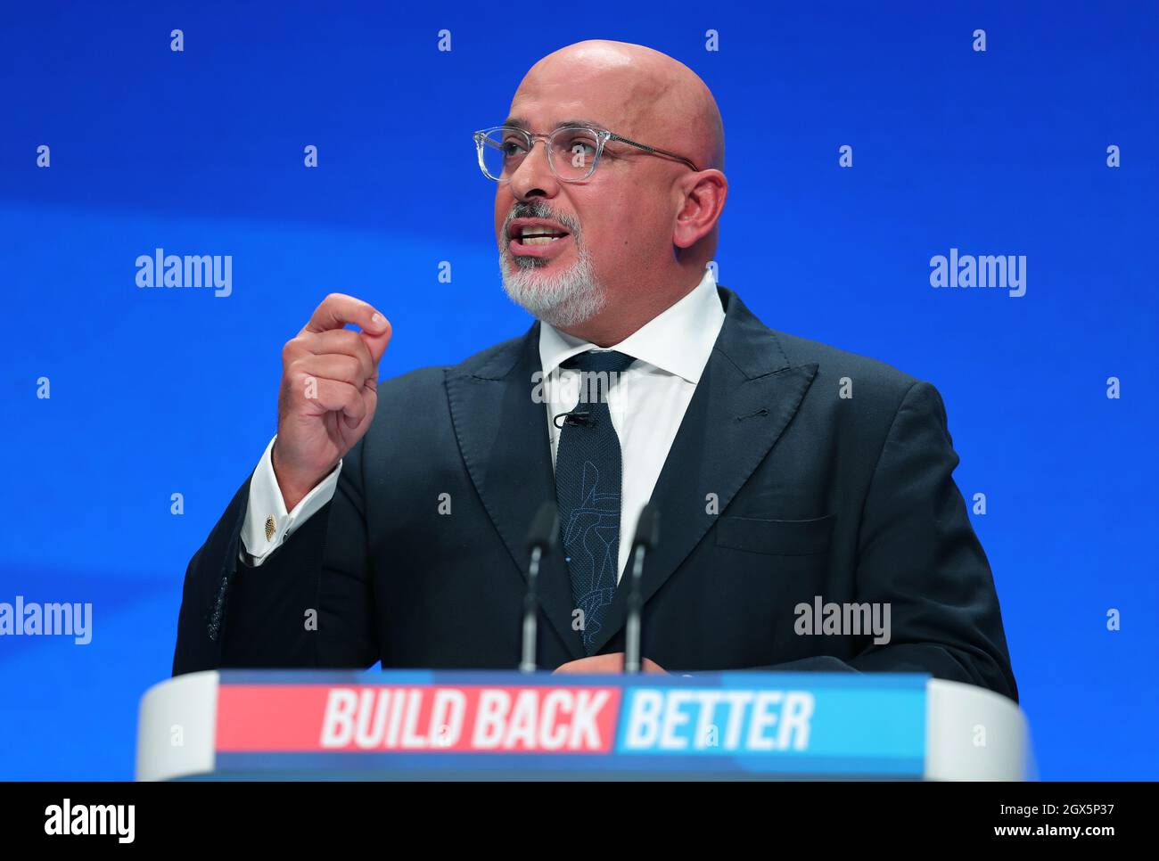 Nadhim zahawi portrait hi-res stock photography and images - Alamy
