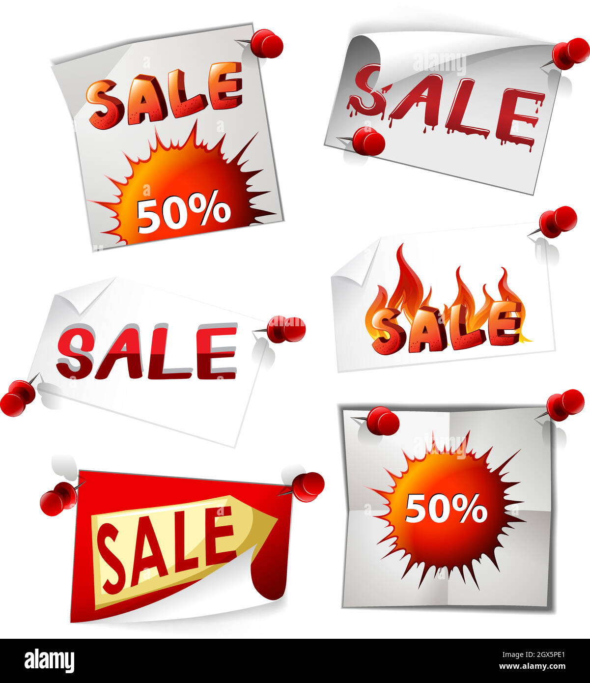 Different design of sale signs Stock Vector Image & Art - Alamy