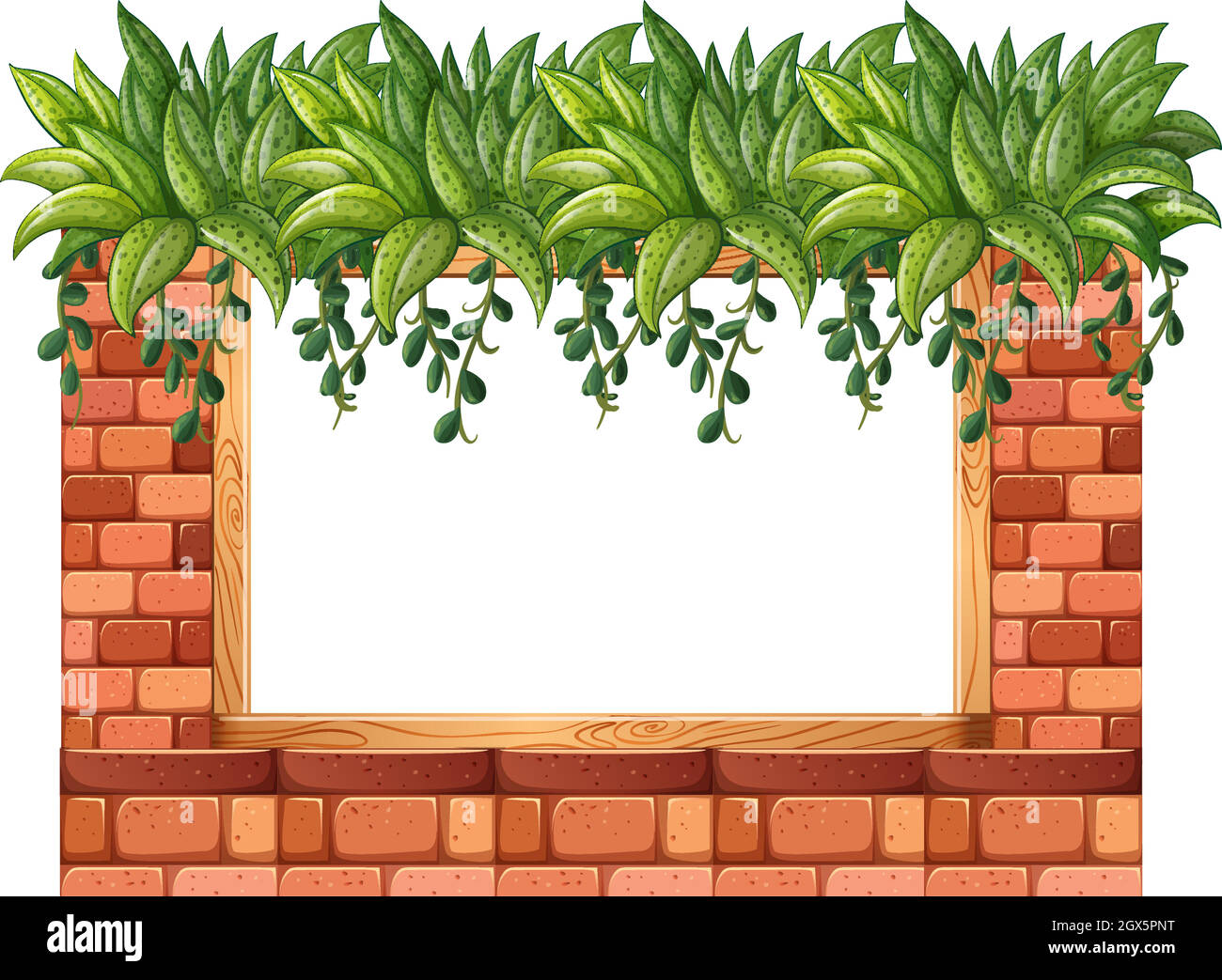 Bricks frames Stock Vector Images - Alamy