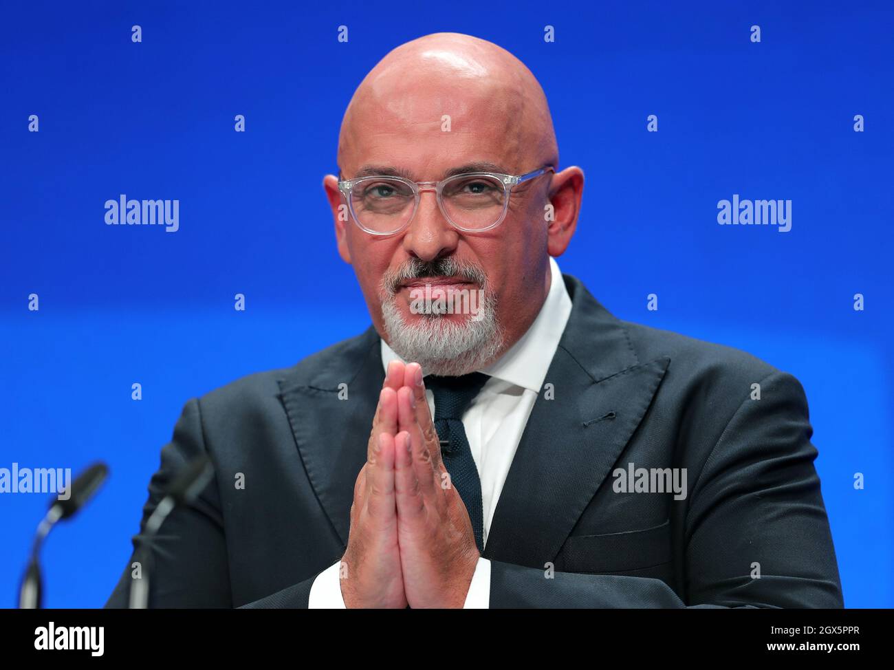 Nadhim zahawi portrait hi-res stock photography and images - Alamy