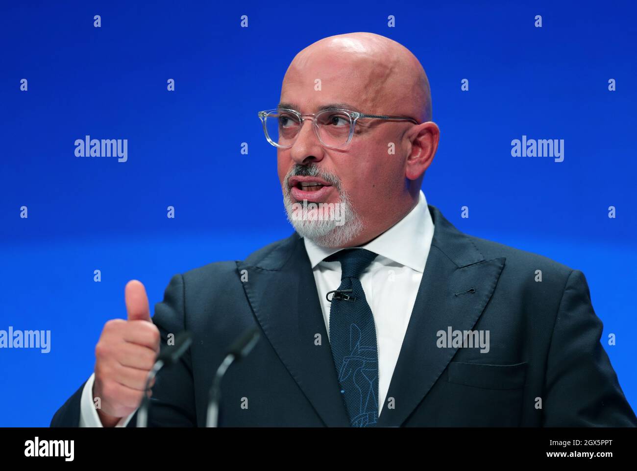 Nadhim zahawi portrait hi-res stock photography and images - Alamy