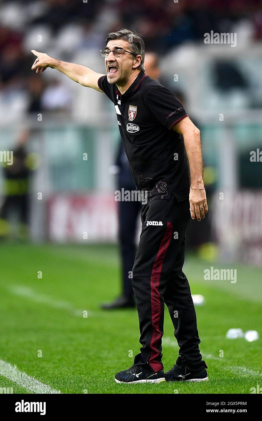 Turin, Italy. 02 October 2021. Ivan Juric, head coach of Torino FC ...