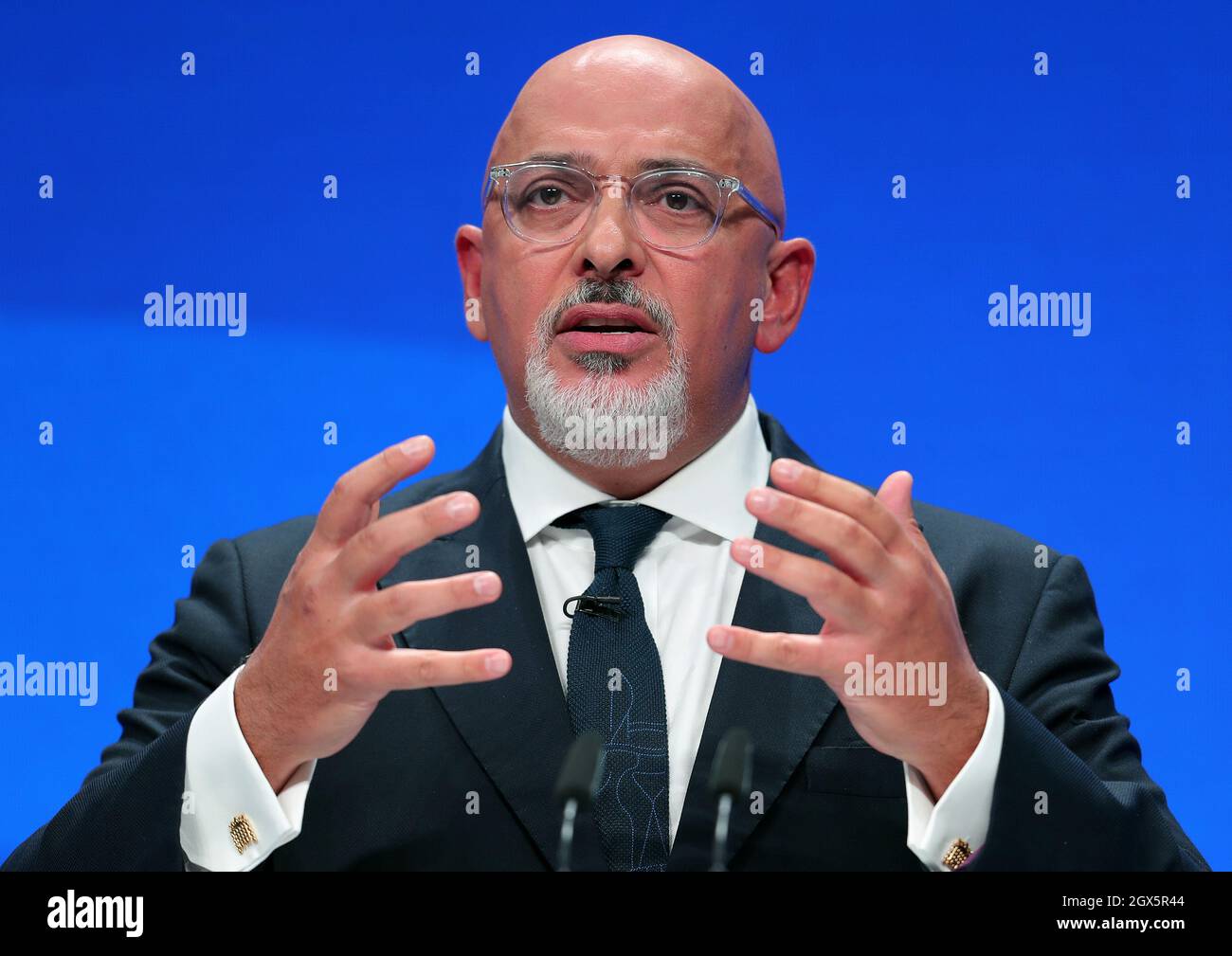 Nadhim zahawi portrait hi-res stock photography and images - Alamy