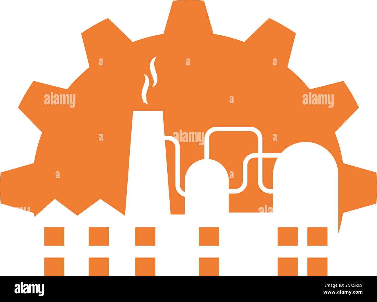 industrial factory building icon vector illustration design Stock ...