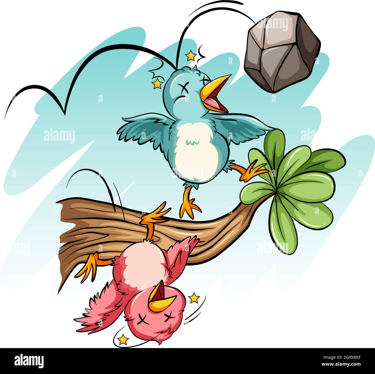 Stone thrown Stock Vector Images - Alamy