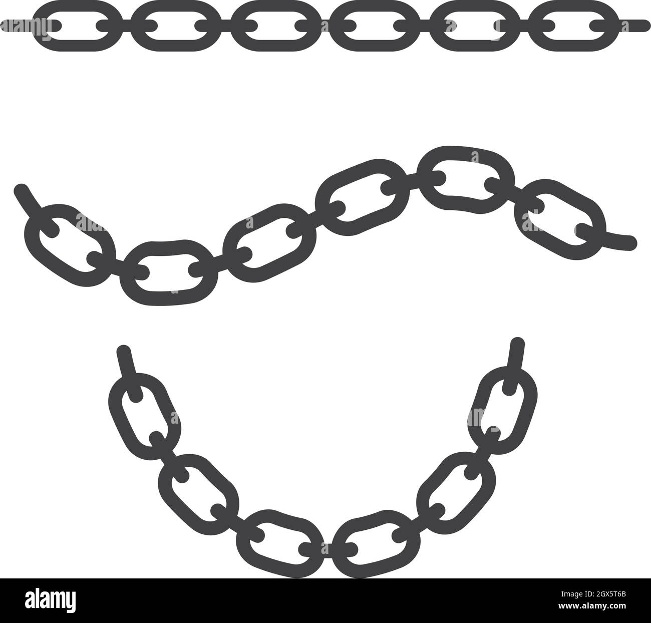 chain steel vector icon illustration design Stock Vector Image & Art ...