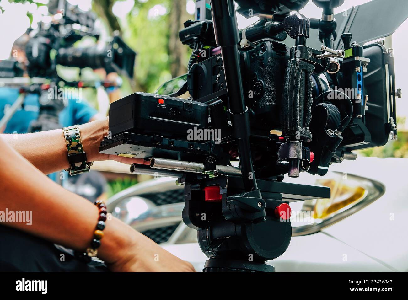 Tv camera broadcasting student hi-res stock photography and images - Alamy