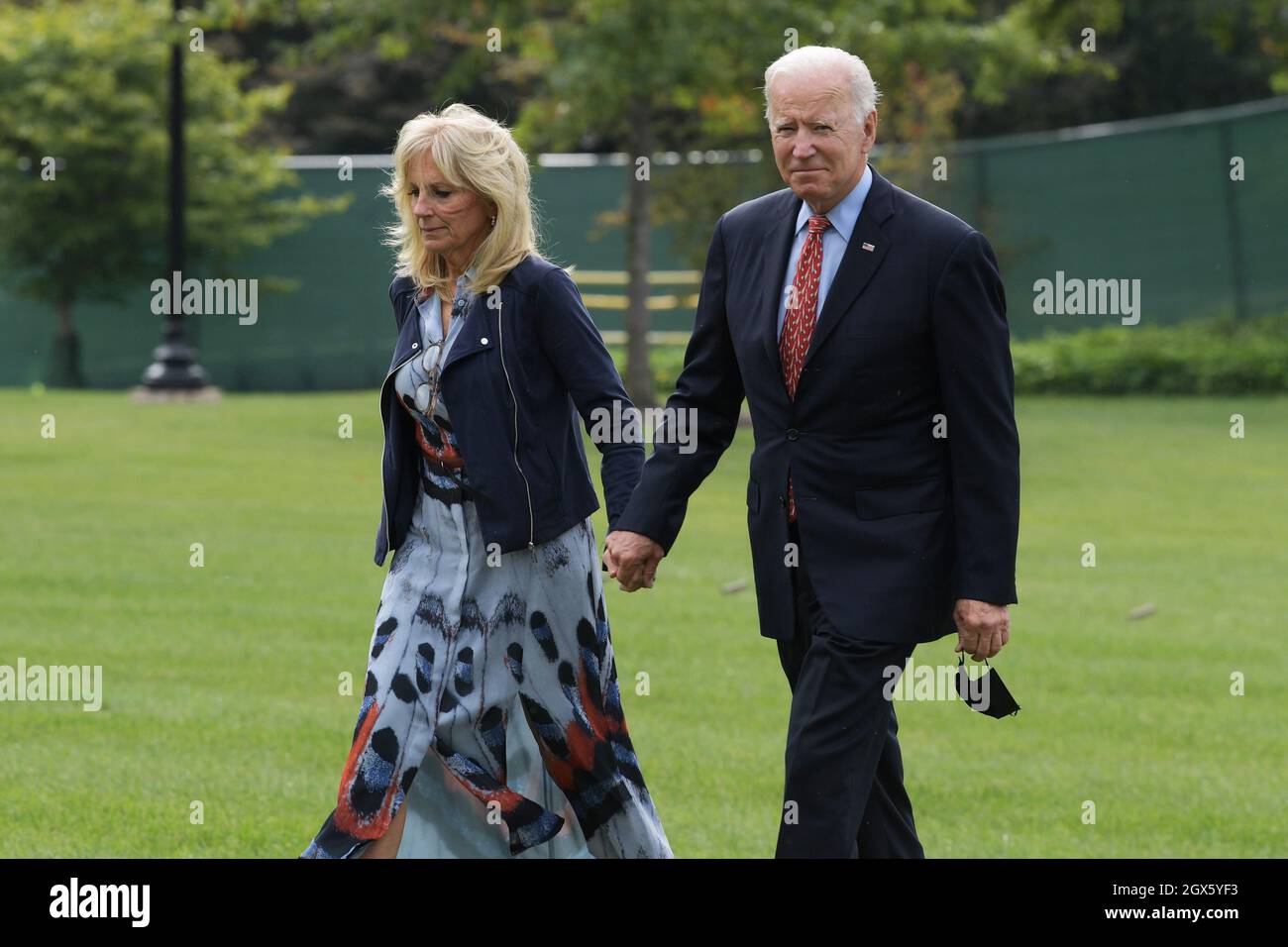 Washington, United States. 04th Oct, 2021. US President Joe Biden and ...