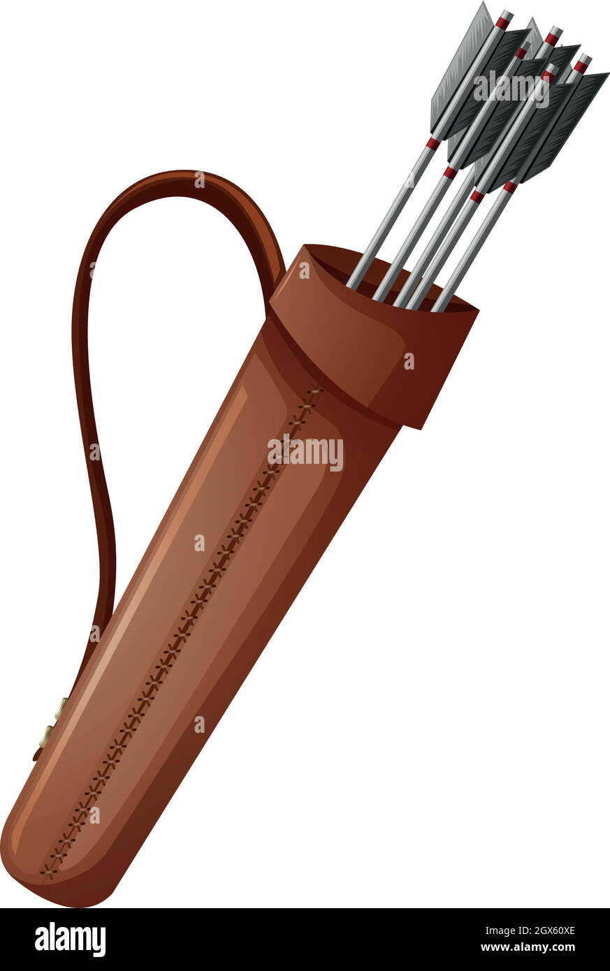 Quiver bag Stock Vector Images Alamy