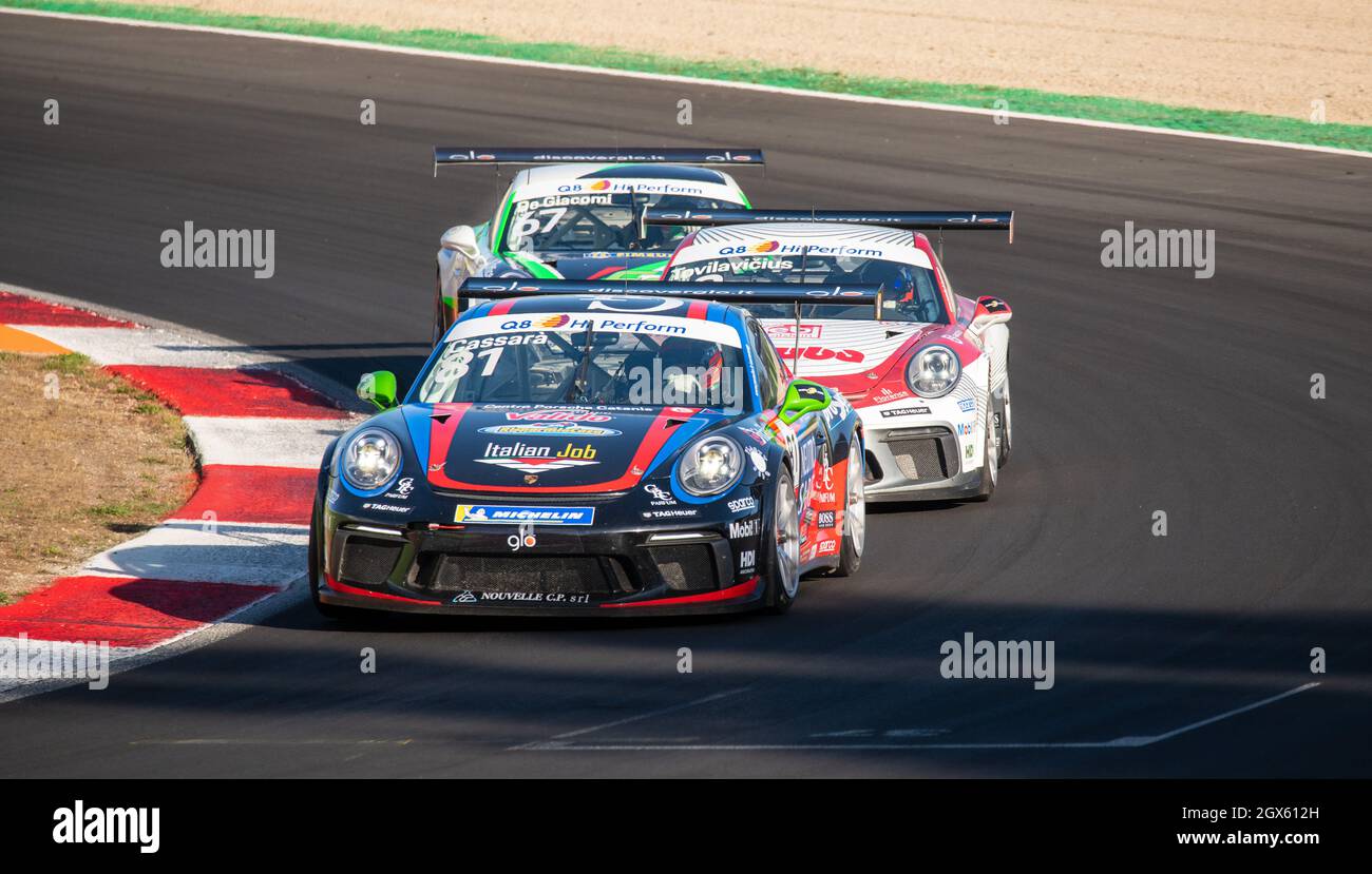 Vallelunga, italy september 18th 2021 Aci racing weekend. Race cars ...