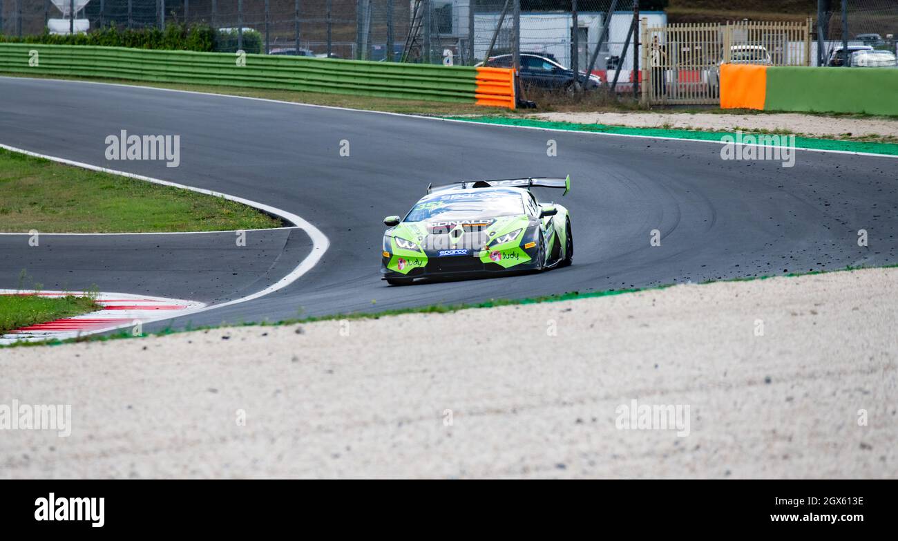 Vallelunga, italy september 18th 2021 Aci racing weekend. Fast gt race ...