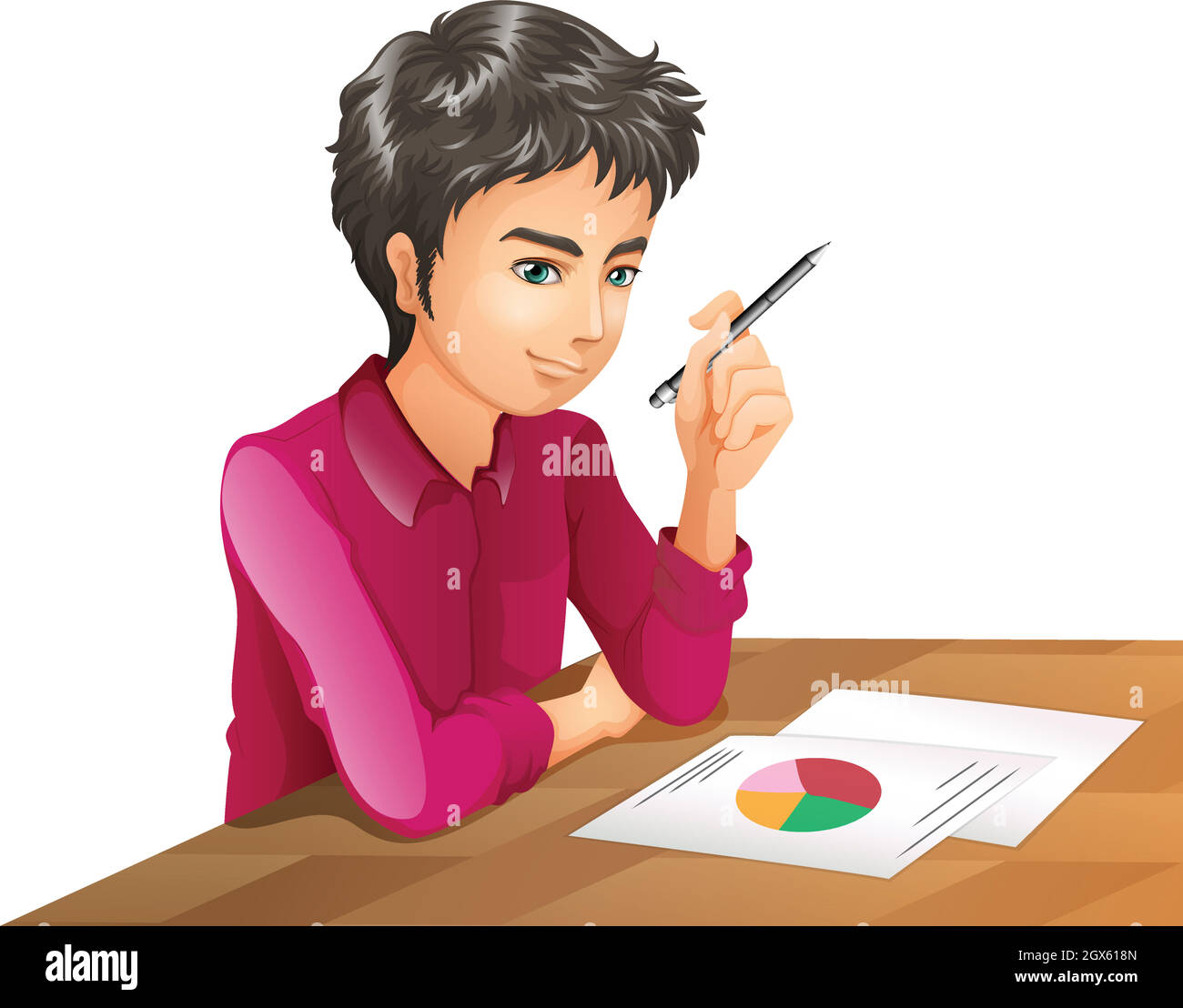 Exam table and man Stock Vector Images - Alamy