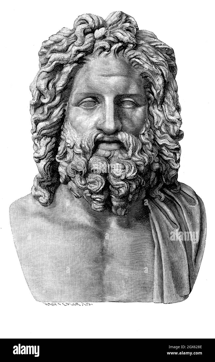 Jupiter god rome marble Cut Out Stock Images & Pictures - Alamy