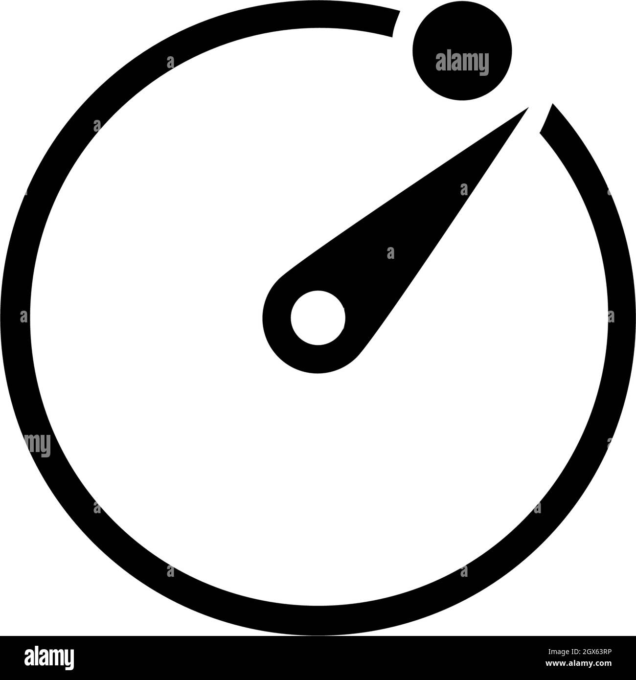 Camera Timer, Photo Exposure, Stopwatch. Flat Vector Icon illustration ...