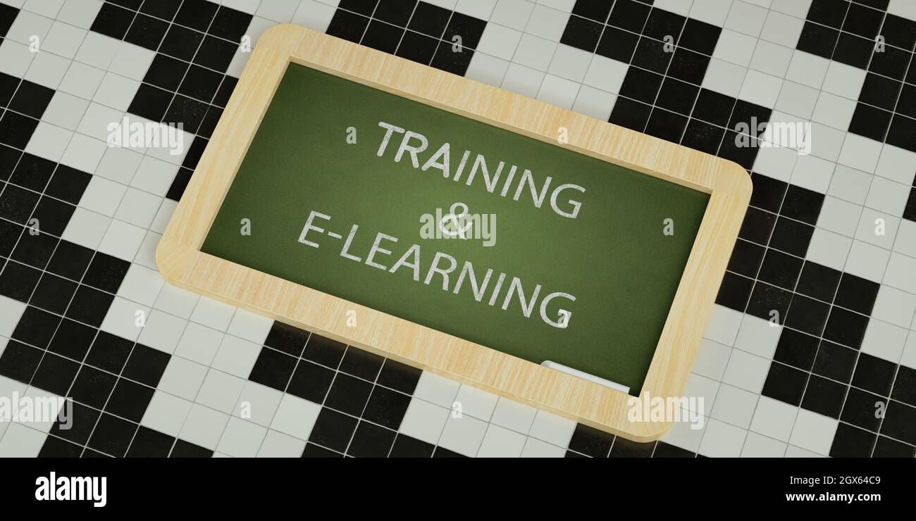 Writing board and retro style Stock Photo - Alamy