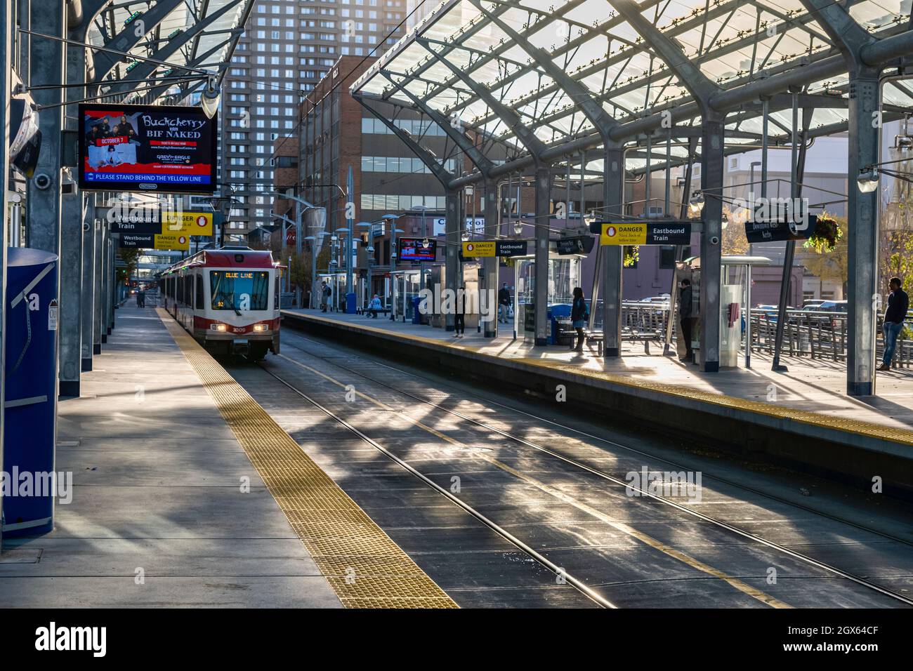 Calgary tram hi-res stock photography and images - Alamy