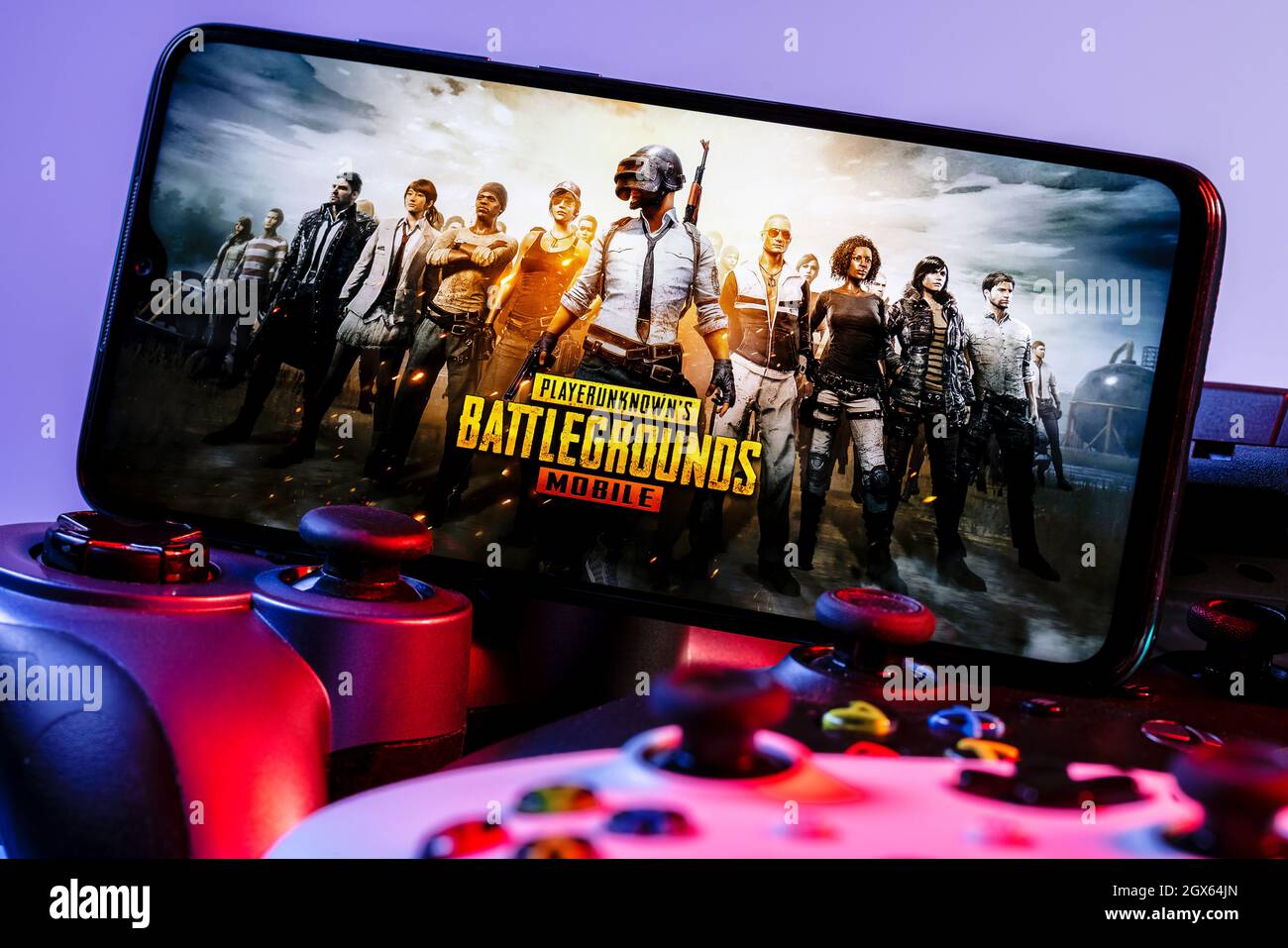 Pubg mobile logo hi-res stock photography and images - Alamy