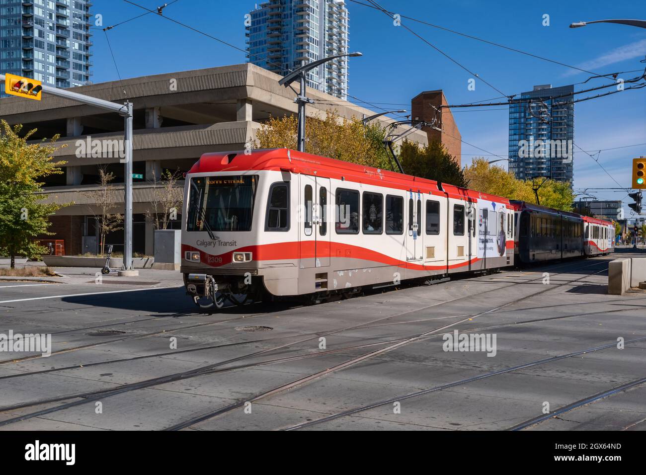 Calgary tramway hi-res stock photography and images - Alamy