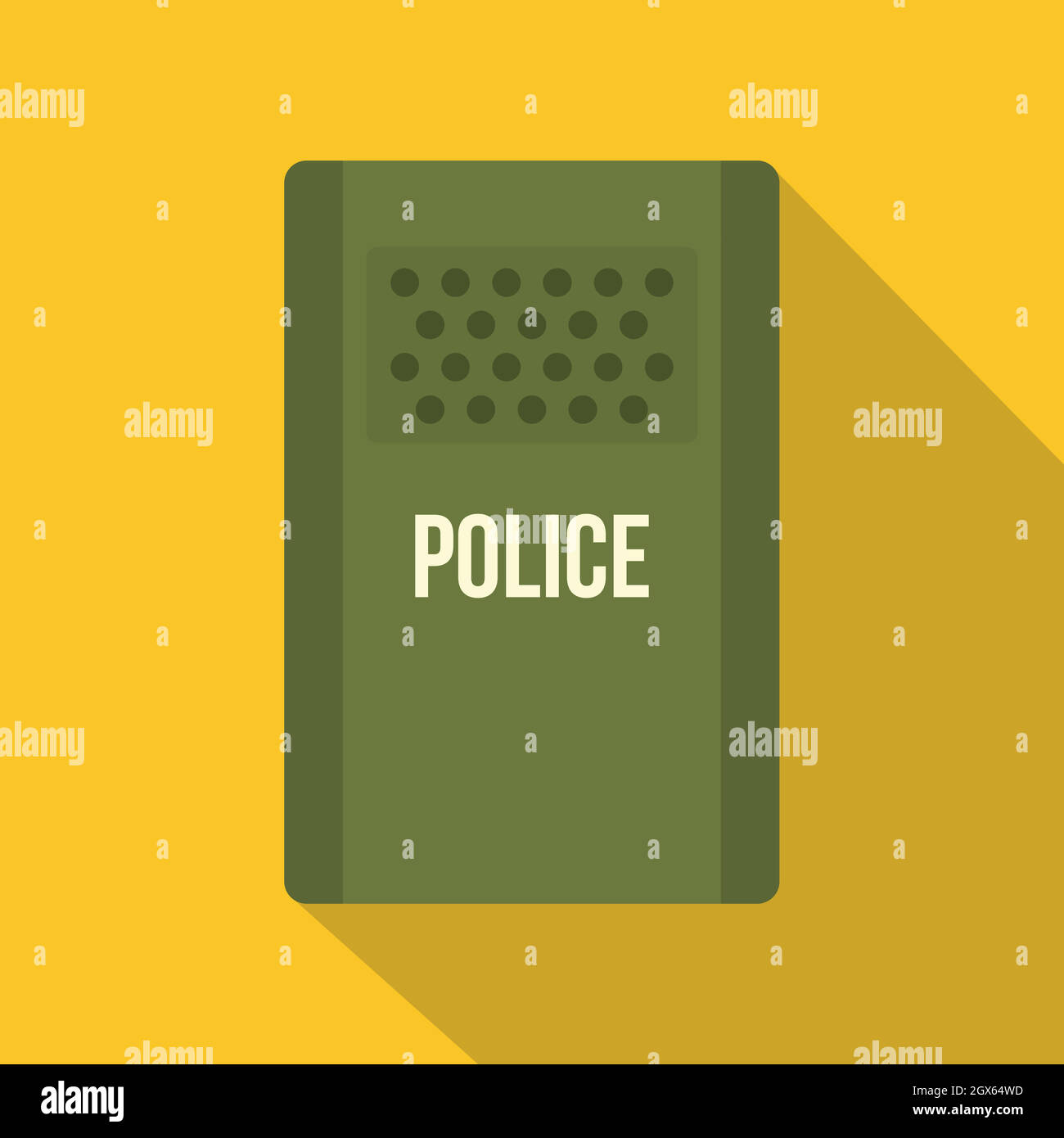 Police riot helmet baton Stock Vector Images - Alamy