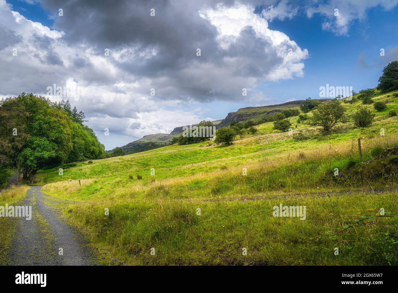 Glenariff forest park hiking hi-res stock photography and images - Alamy