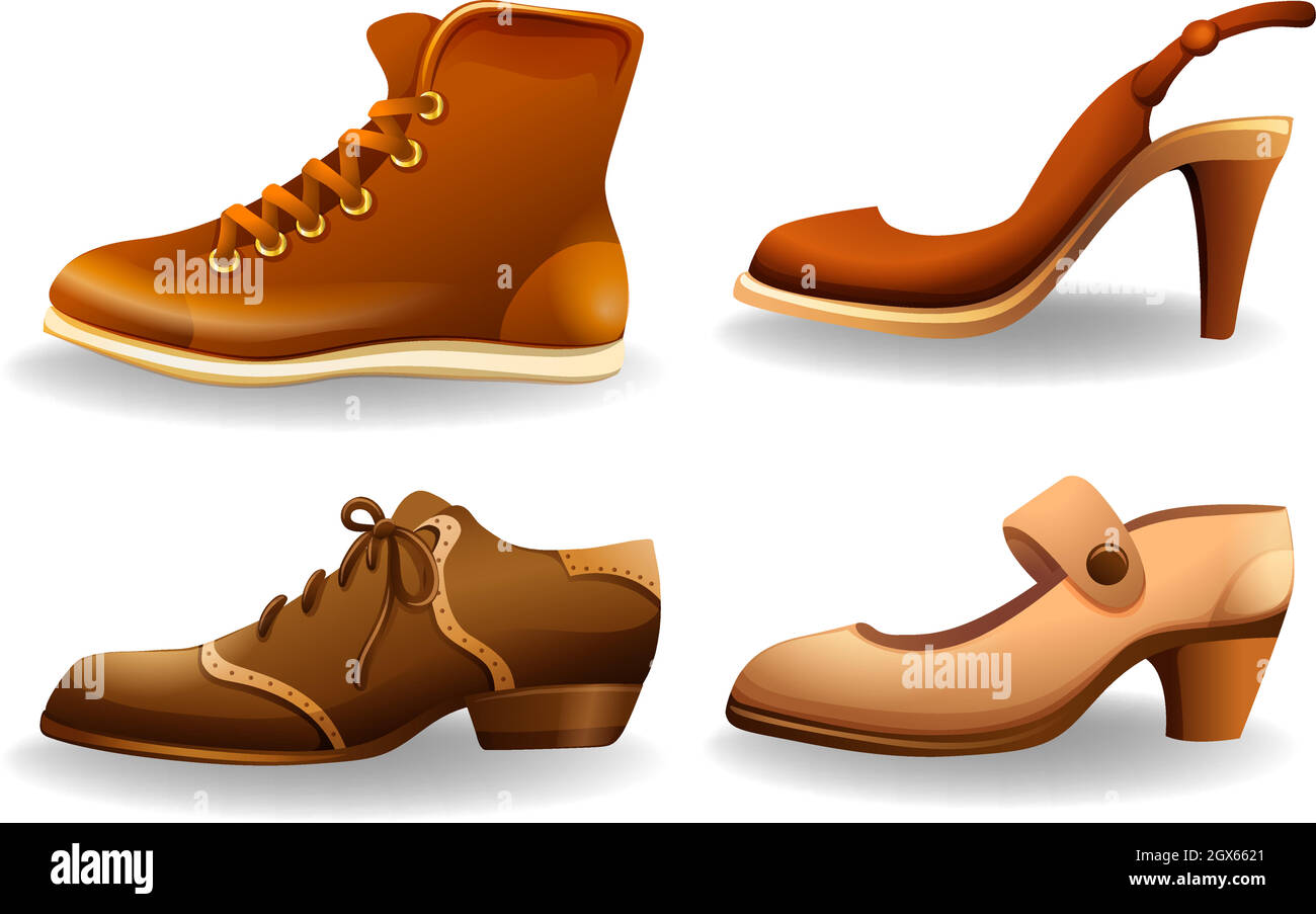 Female party shoe Stock Vector Images - Alamy