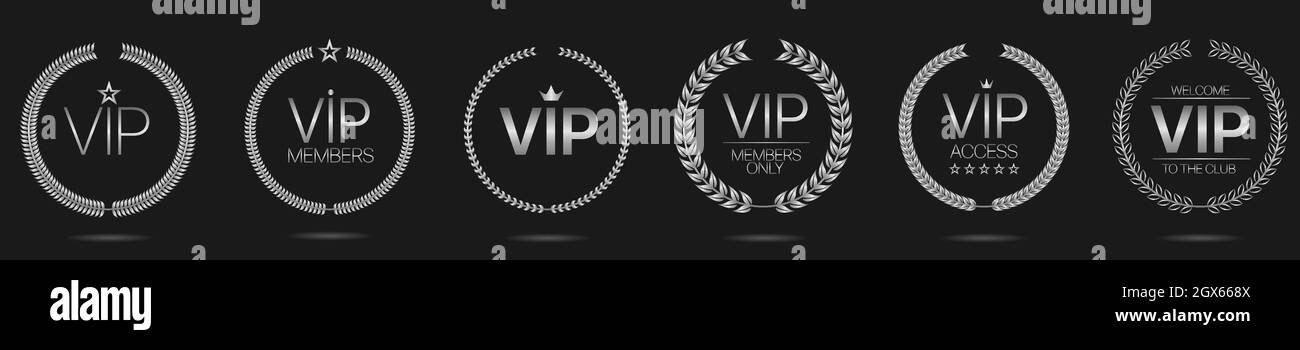 Silver member Stock Vector Images - Alamy