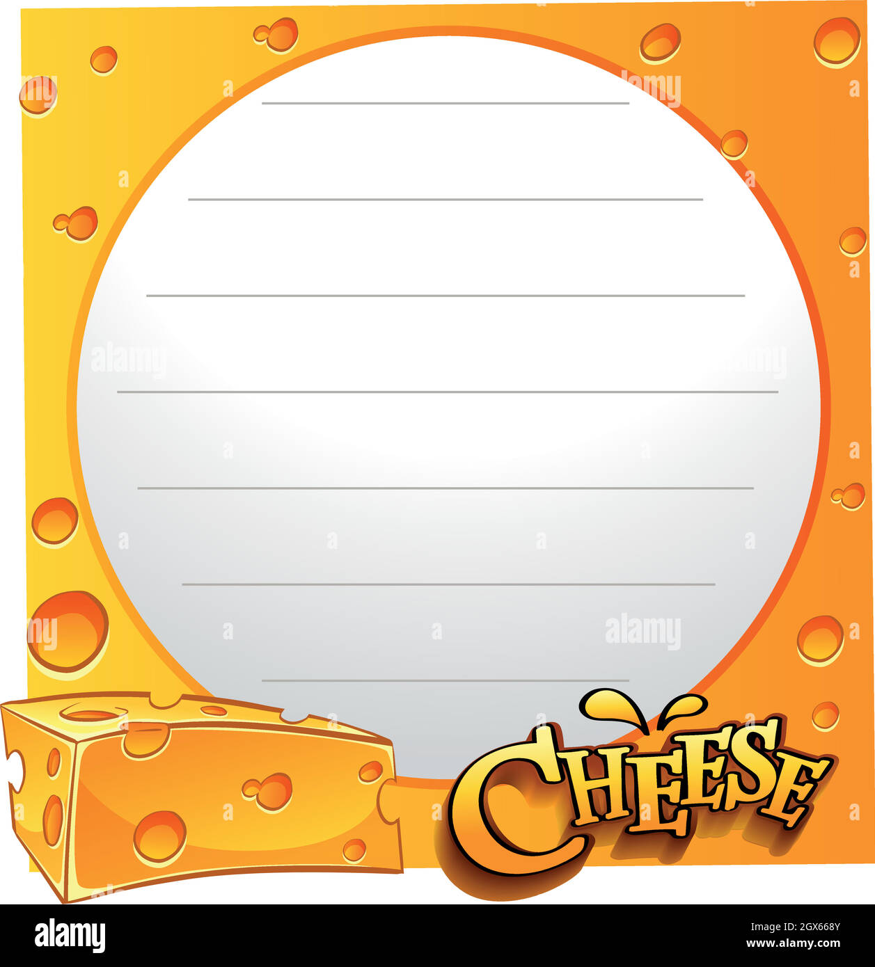 Writing paper design Stock Vector Images - Alamy