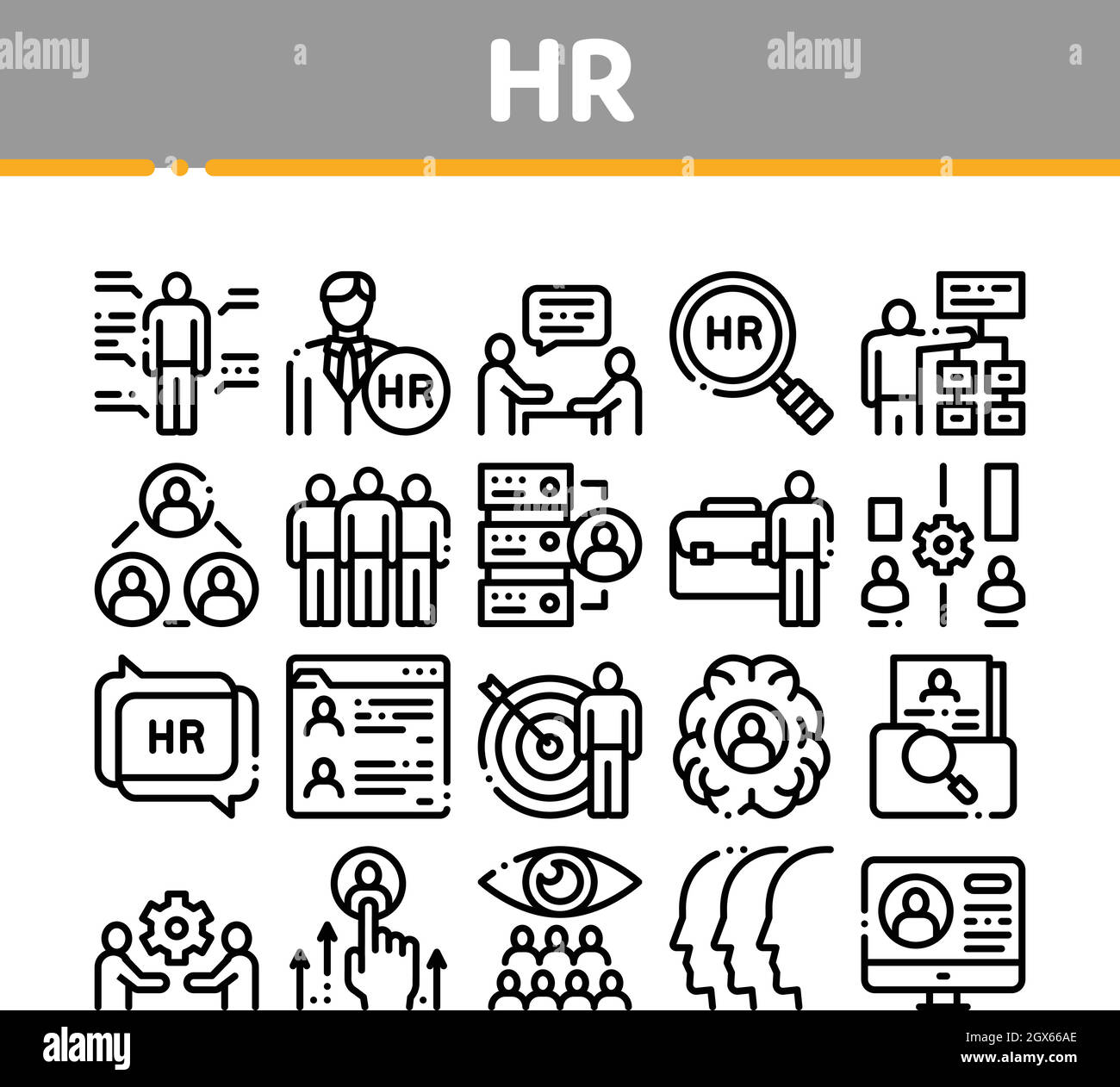 Human resources Stock Vector Images - Alamy