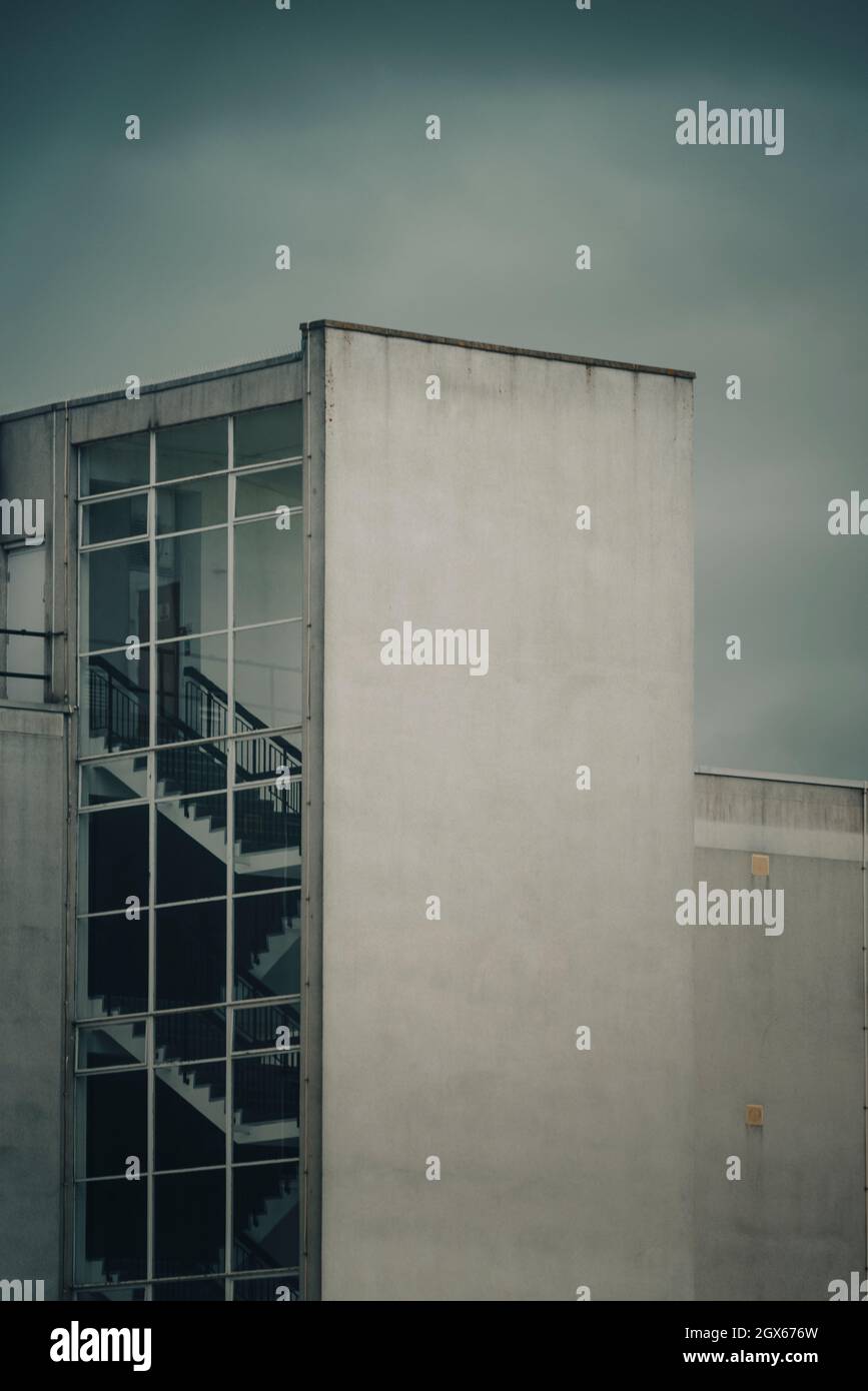Anonymous brutalist style building, London, England Stock Photo - Alamy