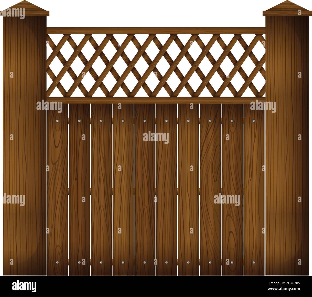 Wooden retaining walls Stock Vector Images - Alamy