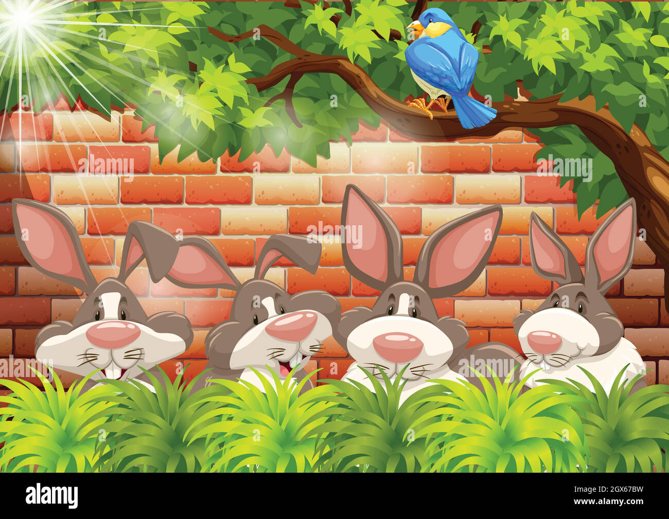 Daytime domestic Stock Vector Images - Alamy