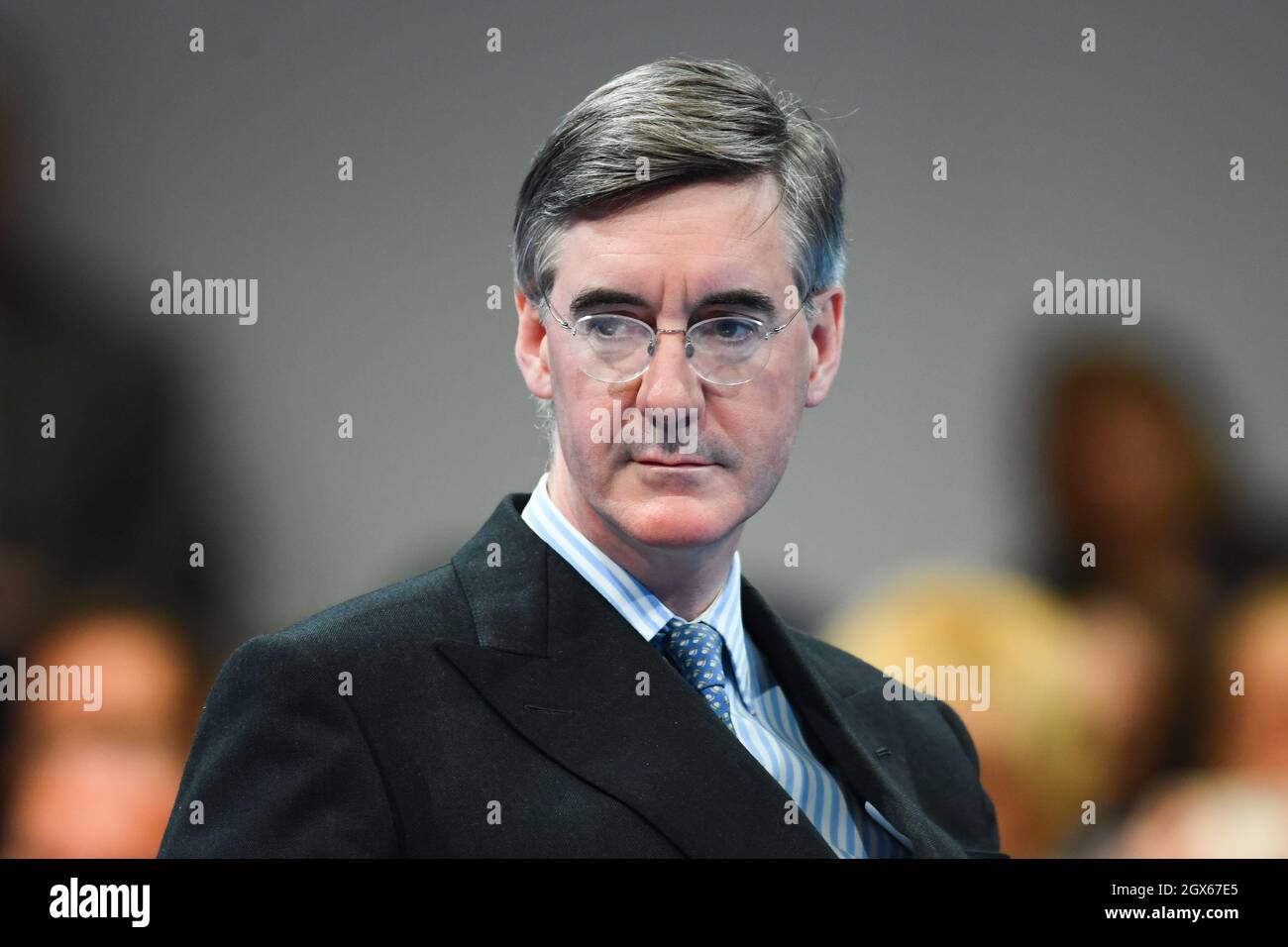 Leader of the house of commons jacob rees mogg in westminster hi-res ...
