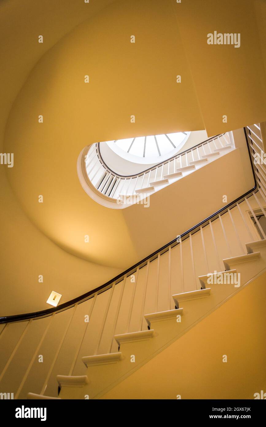 Spiral staircase, London, England, UK Stock Photo - Alamy