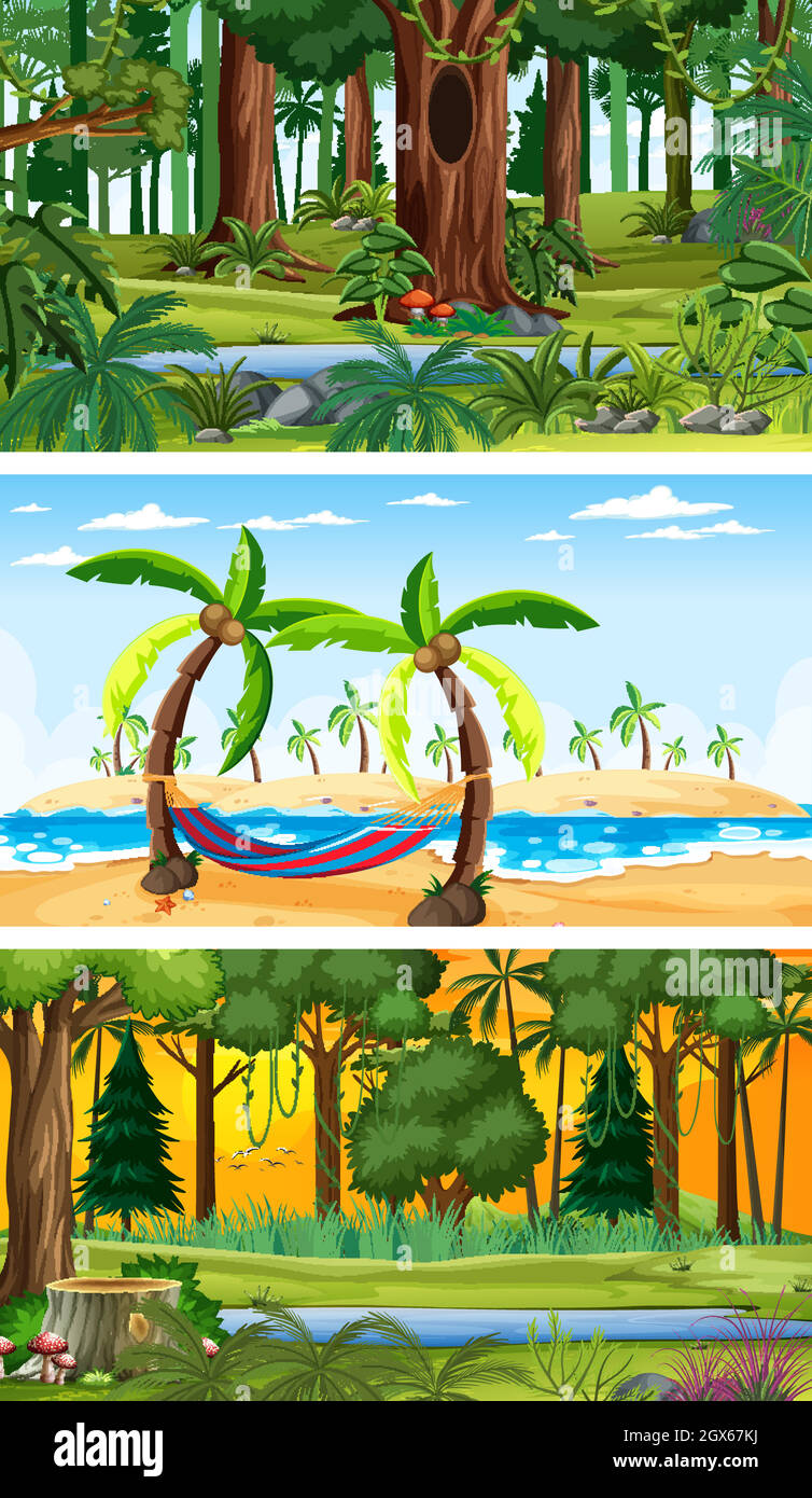 Collection set different hot Stock Vector Images - Alamy