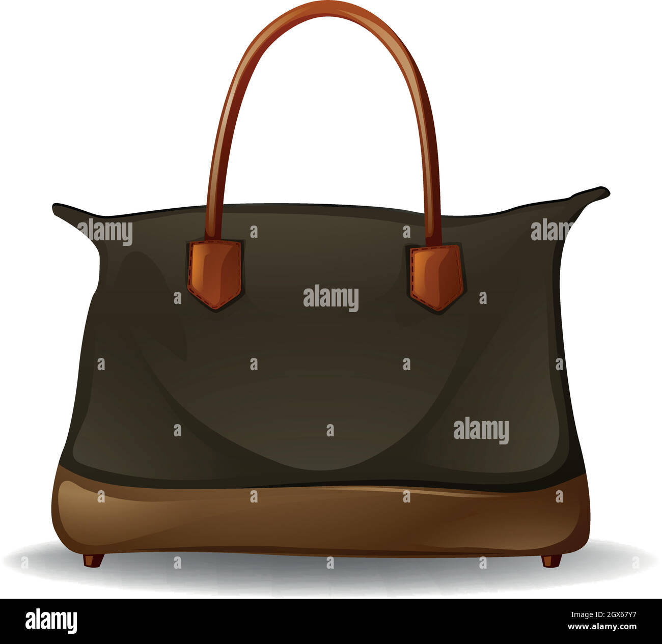 Leather handbag clipart hi-res stock photography and images - Alamy